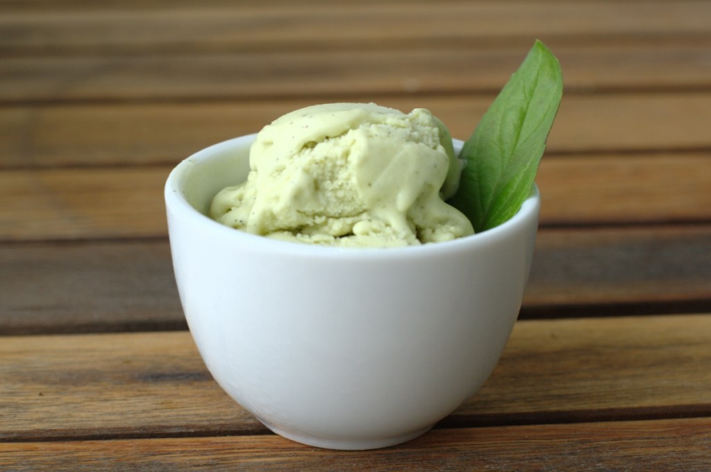 Basil Buttermilk Ice Cream | Roasting Rambler